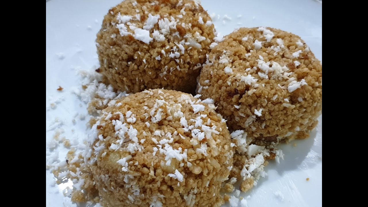 How To Make Jaffna Style Sweet Puttu - YouTube