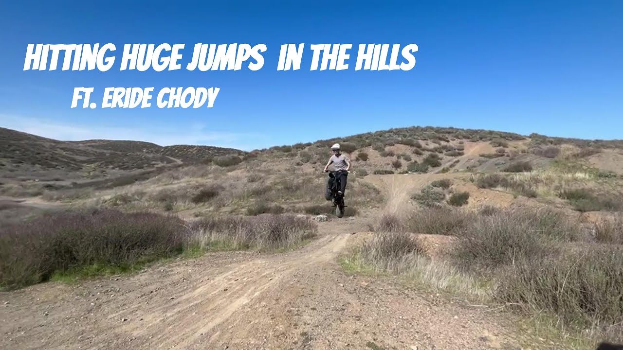 Hitting jumps in the hills with chody - YouTube