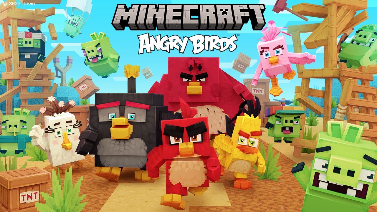 Minecraft x Angry Birds DLC - Official Trailer - YouTube