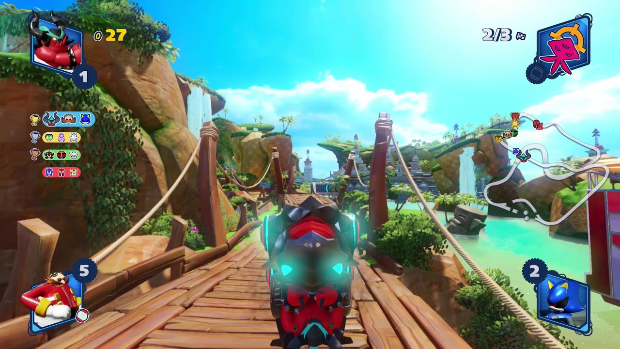 Team Sonic Racing: Lost Palace (Zavok) [1080 HD] - YouTube