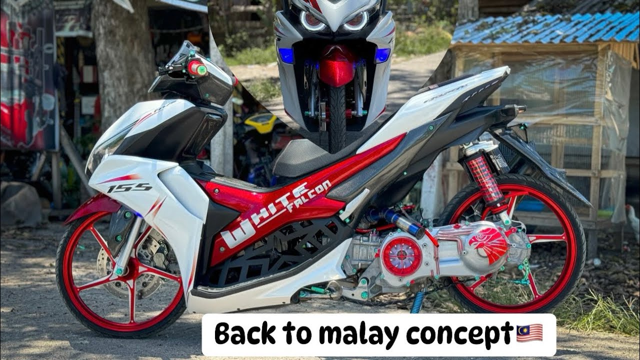 RE-BUILD AEROX V2 MALAYSIAN CONCEPT🇲🇾 W-FALCON🔥 - YouTube