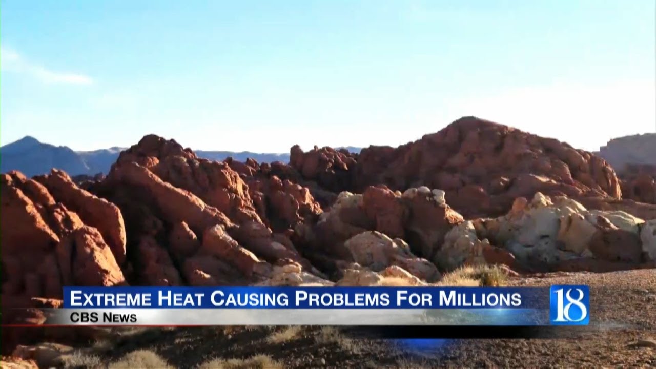 Extreme heat causing problems for millions - YouTube
