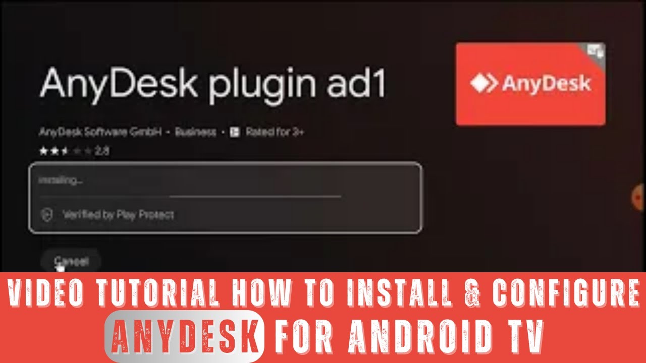AnyDesk for Android TV| How to Install & Configure AnyDesk for Android TV - YouTube