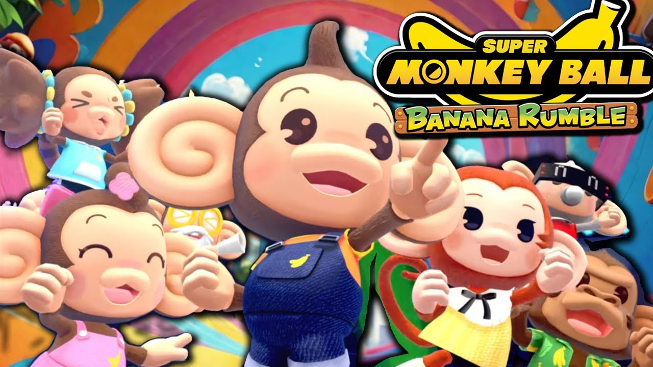 Super Monkey Ball Banana Rumble Half-Pipe GAMEPLAY (Online Multiplayer)! - YouTube