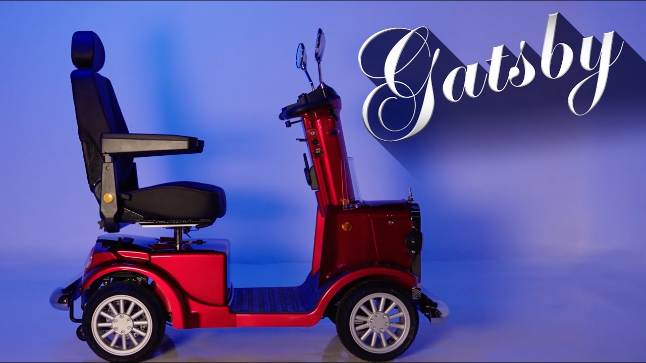 Gatsby Vintage Heavy Duty Mobility Scooter - YouTube