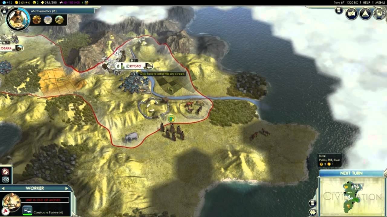 Let's Play: Civilization 5 - Japan 05 - We found iron - YouTube