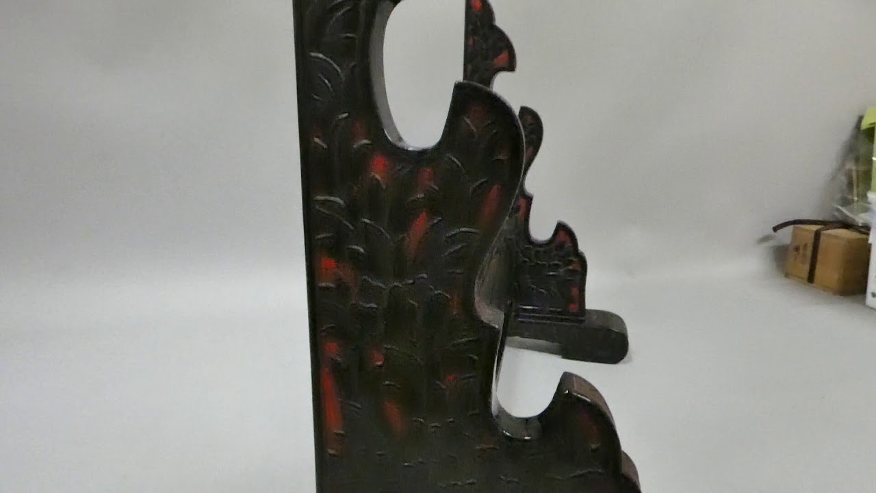 sword rack - YouTube