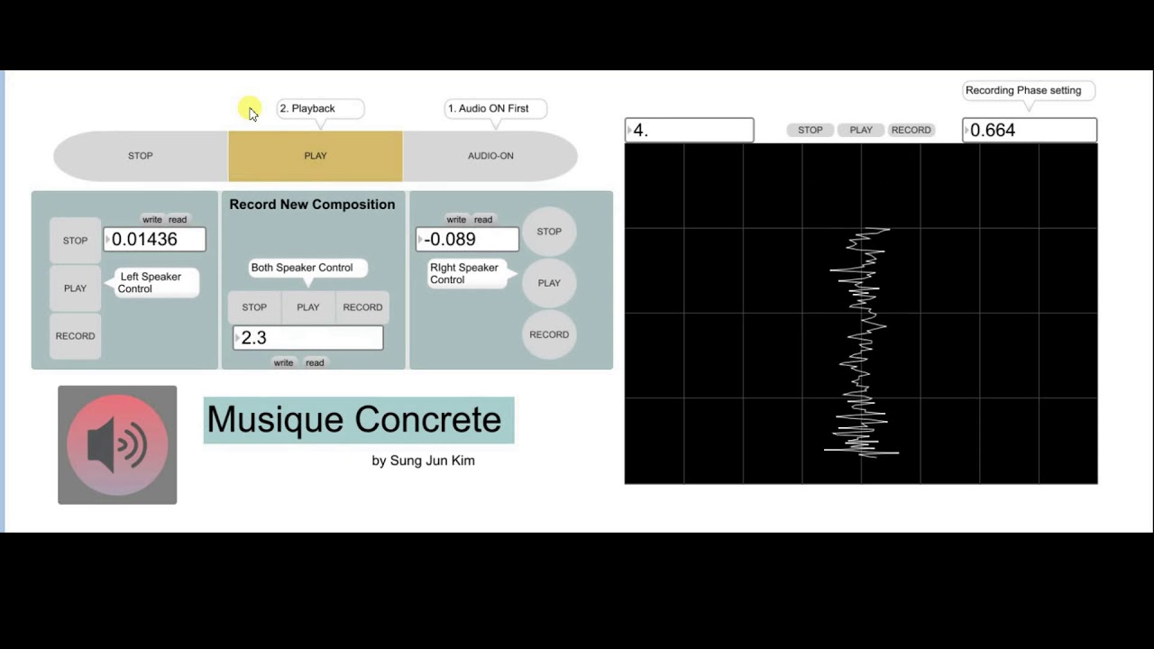 MAX MSP for Composer 007 music concrete - YouTube