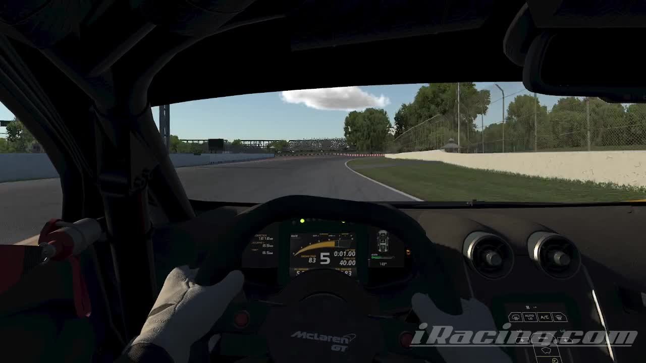 iRacing Circuit Gilles Villeneuve McLaren 570s GT4 (Dry) Track Guide ...