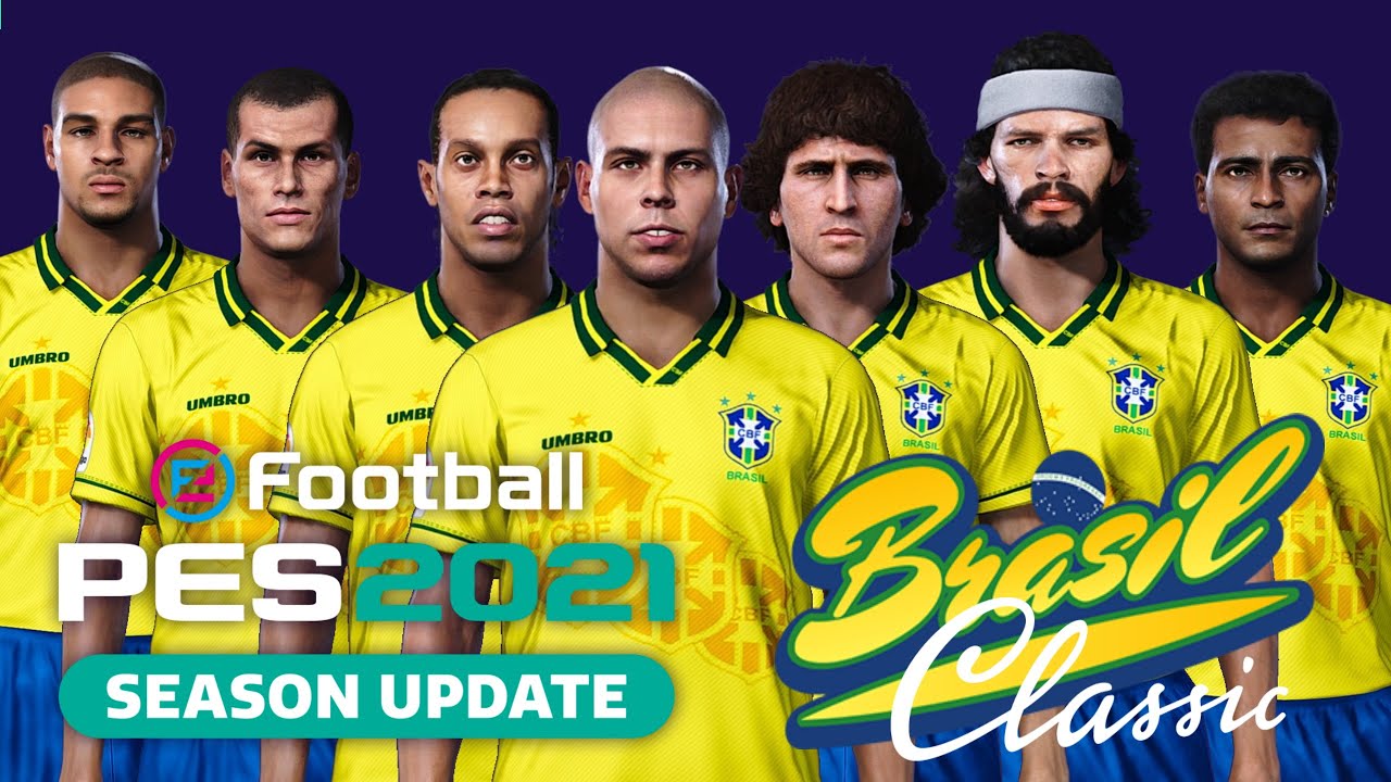 BRASIL CLÁSICO EeFootball PES 2021 SEASON UPDATE - PC Y PS4 - LEYENDAS ...