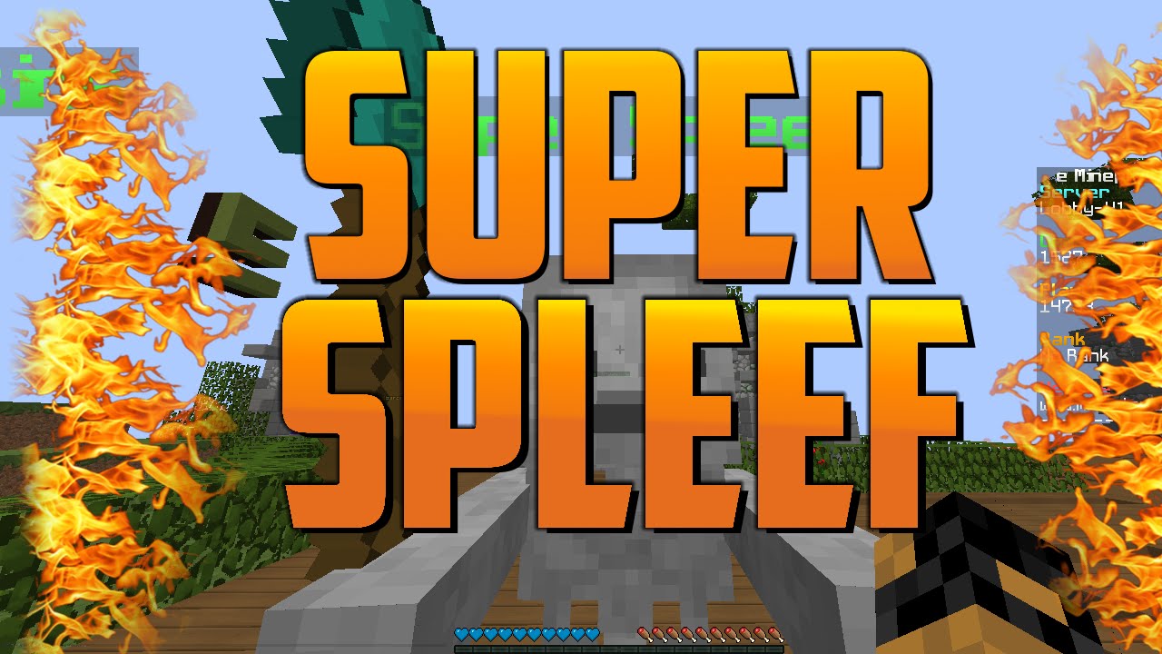 Minecraft Spleef (Mineplex Mini Game) w/ Krones - YouTube
