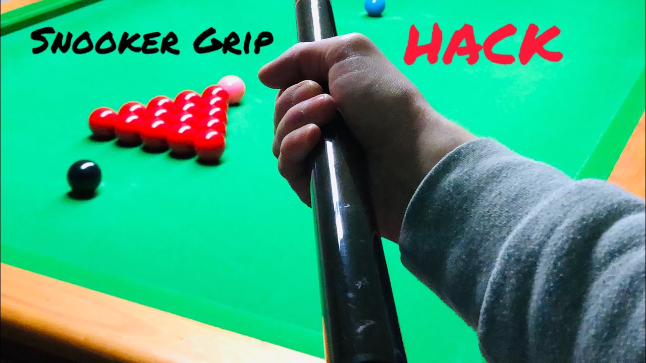 Snooker Grip Hand HACK Snooker GRIP Snooker TIPS - YouTube