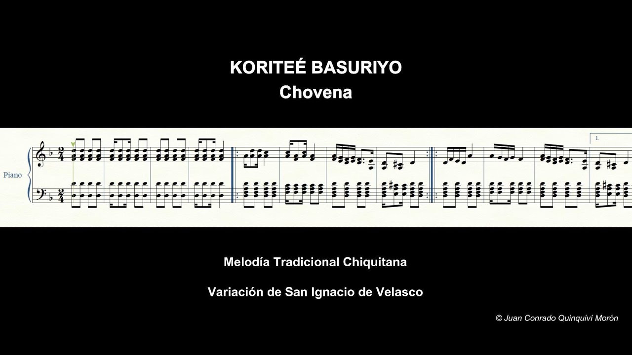 Koriteé Vasuriyo | Chovena Chiquitana | San Ignacio de Velasco - YouTube
