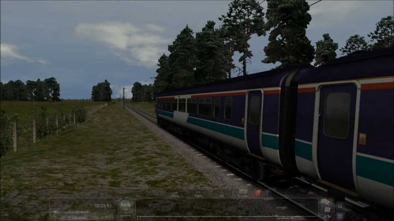 Train Simulator 2013 - Class 156 ScotRail 2000 - YouTube