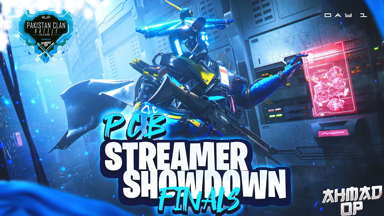 PCB Streamer Showdown Finals - Day 3 | PUBG Mobile Live | FlasHyt is ...