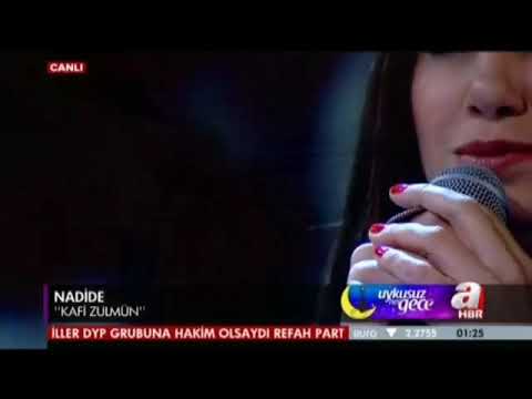 Nadide Sultan - Kafi Zulmün (canlı performans)