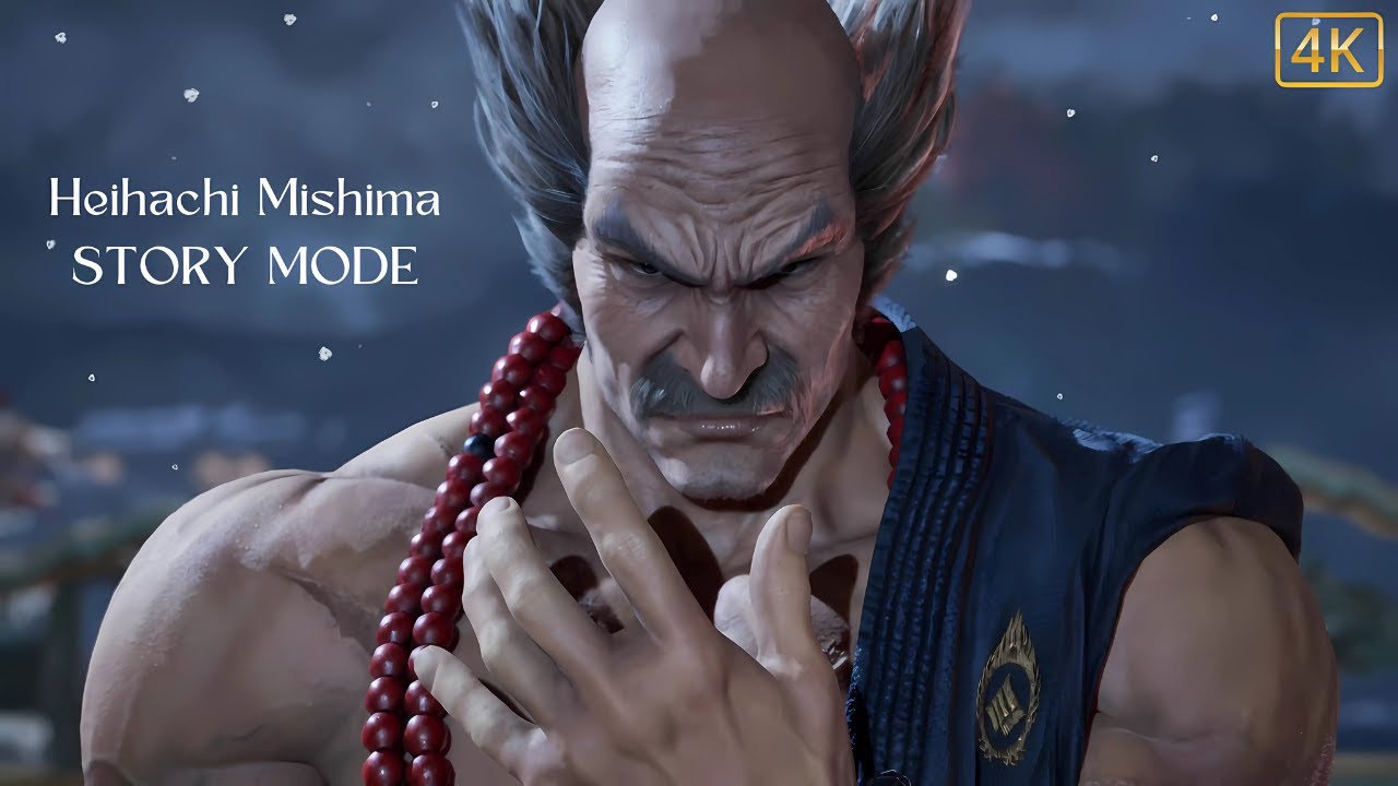 Tekken 8: Heihachi Mishima Complete Story Mode 4k Ultra HD - YouTube