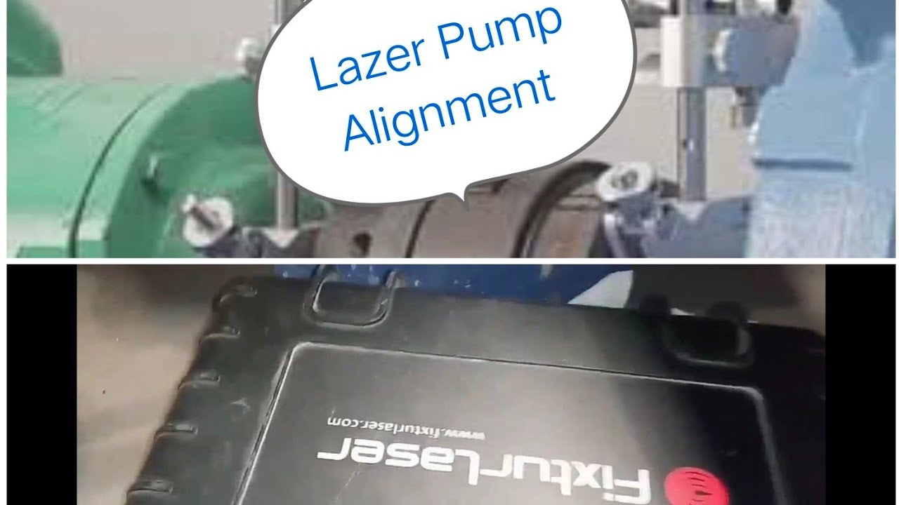लेजर से एलाइनमेंट कैसे करें ! how to do laser pump alignment!! Fixtur ...