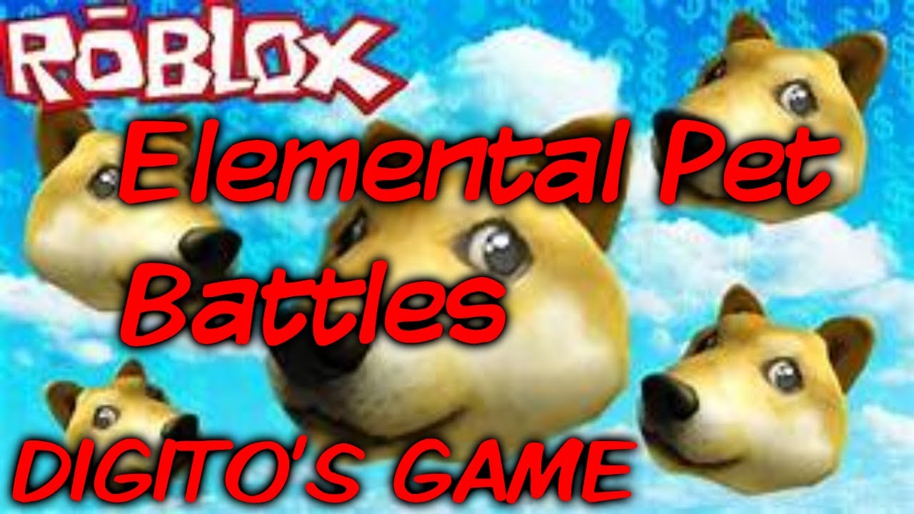 Elemental Pet Battles (Roblox, Digito's game) - YouTube