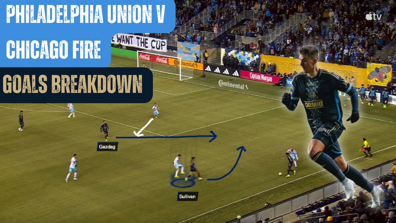 Goals Breakdown: Philadelphia Union v Chicago Fire (2/24/24) - YouTube