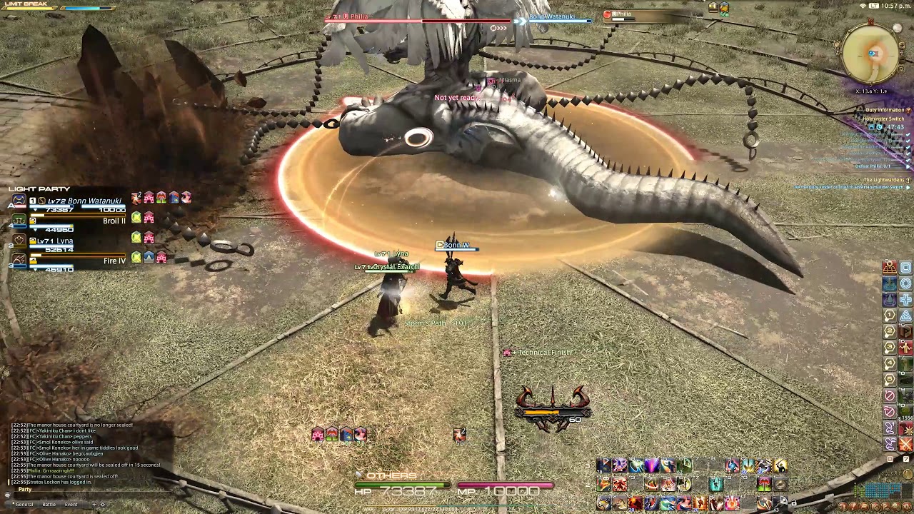 FFXIV ShadowBringers - Defeat Philia - YouTube