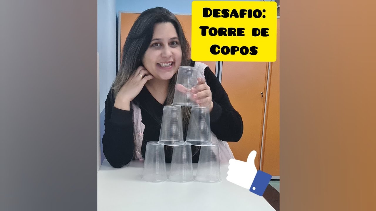 DESAFIO: TORRE DE COPOS - YouTube