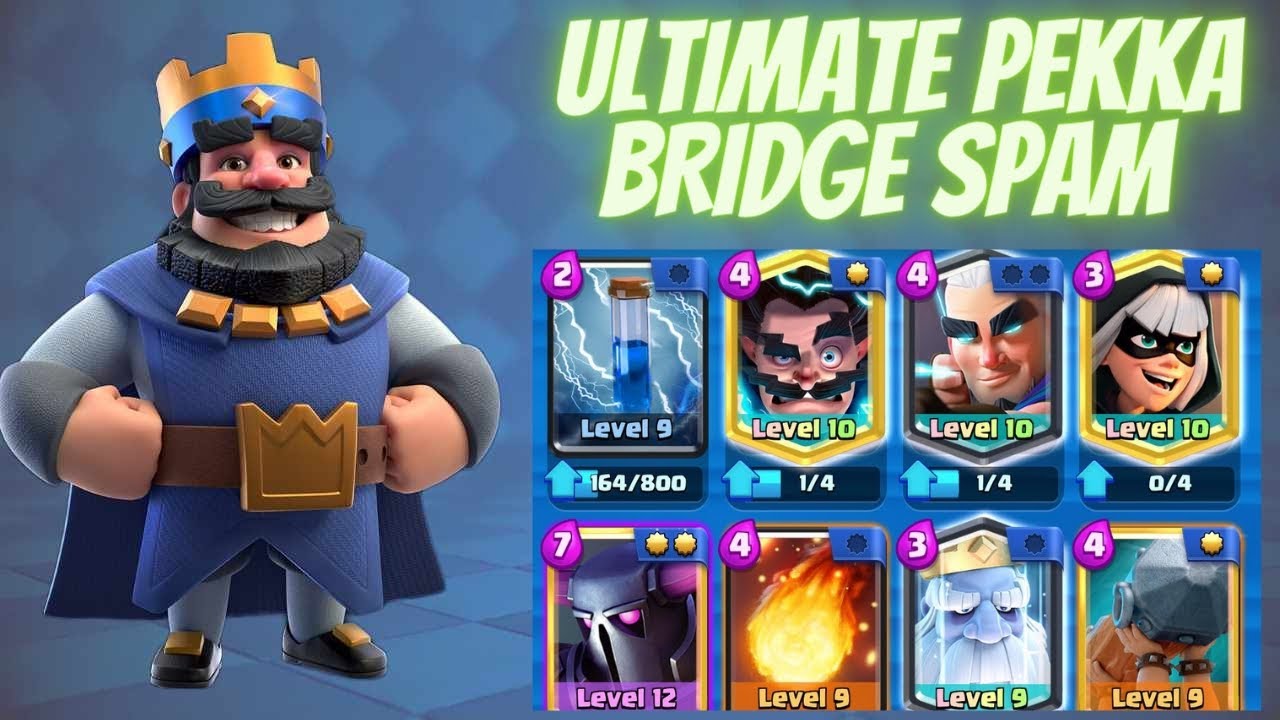 Pekka bridge spam gameplay #bestdeck #clashroyale #mustwatch #new - YouTube