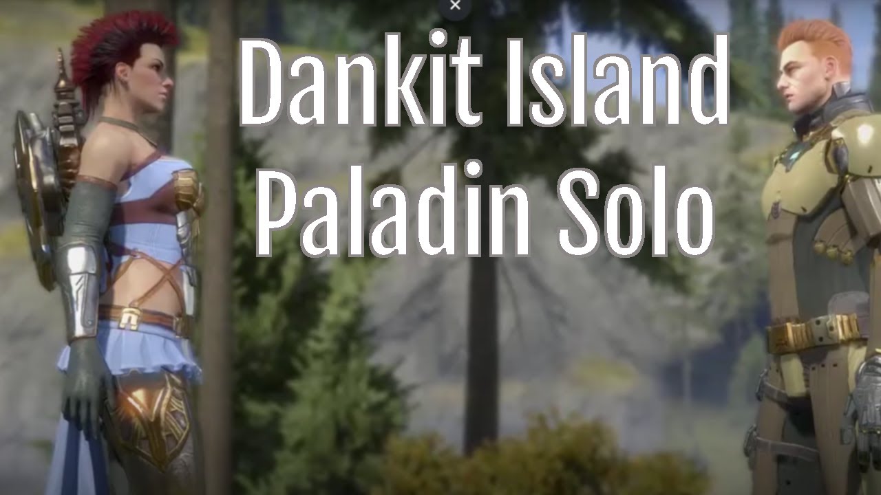 Skyforge PS4 Dankit Island Paladin Solo - YouTube