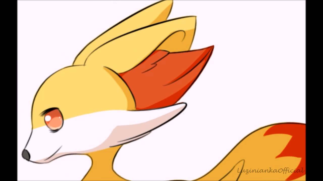 [Pokemon SpeedPaint] Chibi Fennekin - YouTube