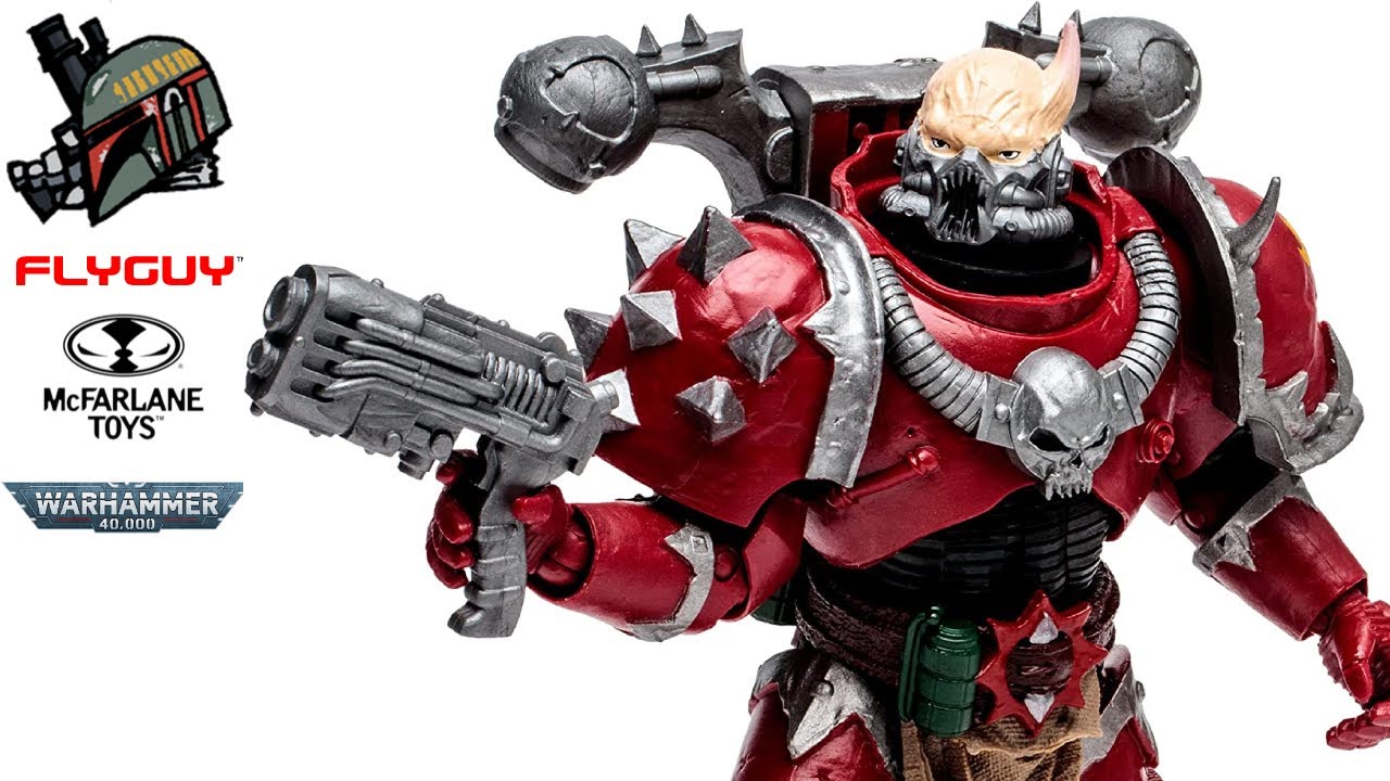 FLYGUYtoys McFarlaneToys Warhammer 40000 Chaos Space Marine Word Bearer ...