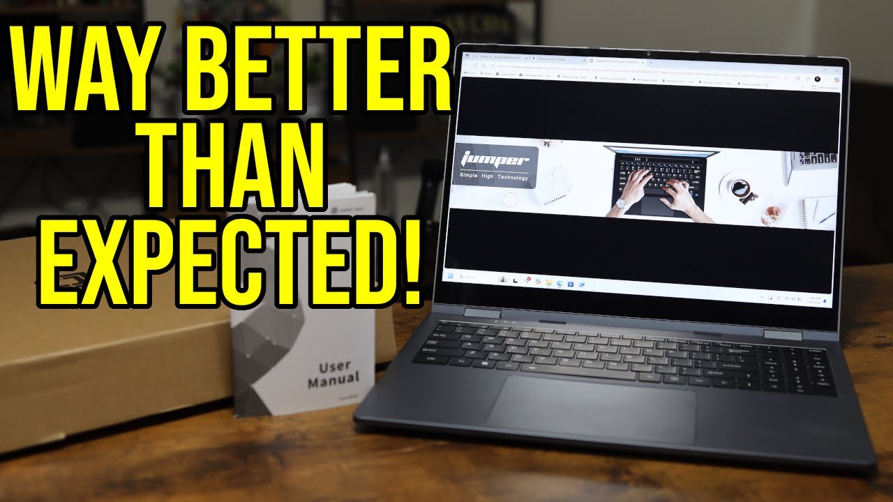 This 16in 2 in 1 Laptop Is WAY Better Than Expected! Jumper J1 Review - YouTube