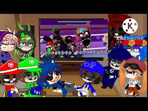 smg4 crew react to fnf final destination mario madness vs sonic exe ...