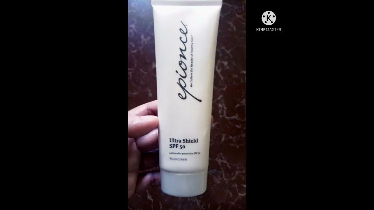 Epionce Ultra Shield SPF 50 - YouTube