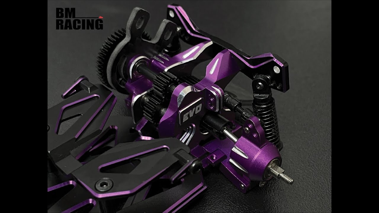 BM Racing BMR-X EVO planetary differential introduce. - YouTube