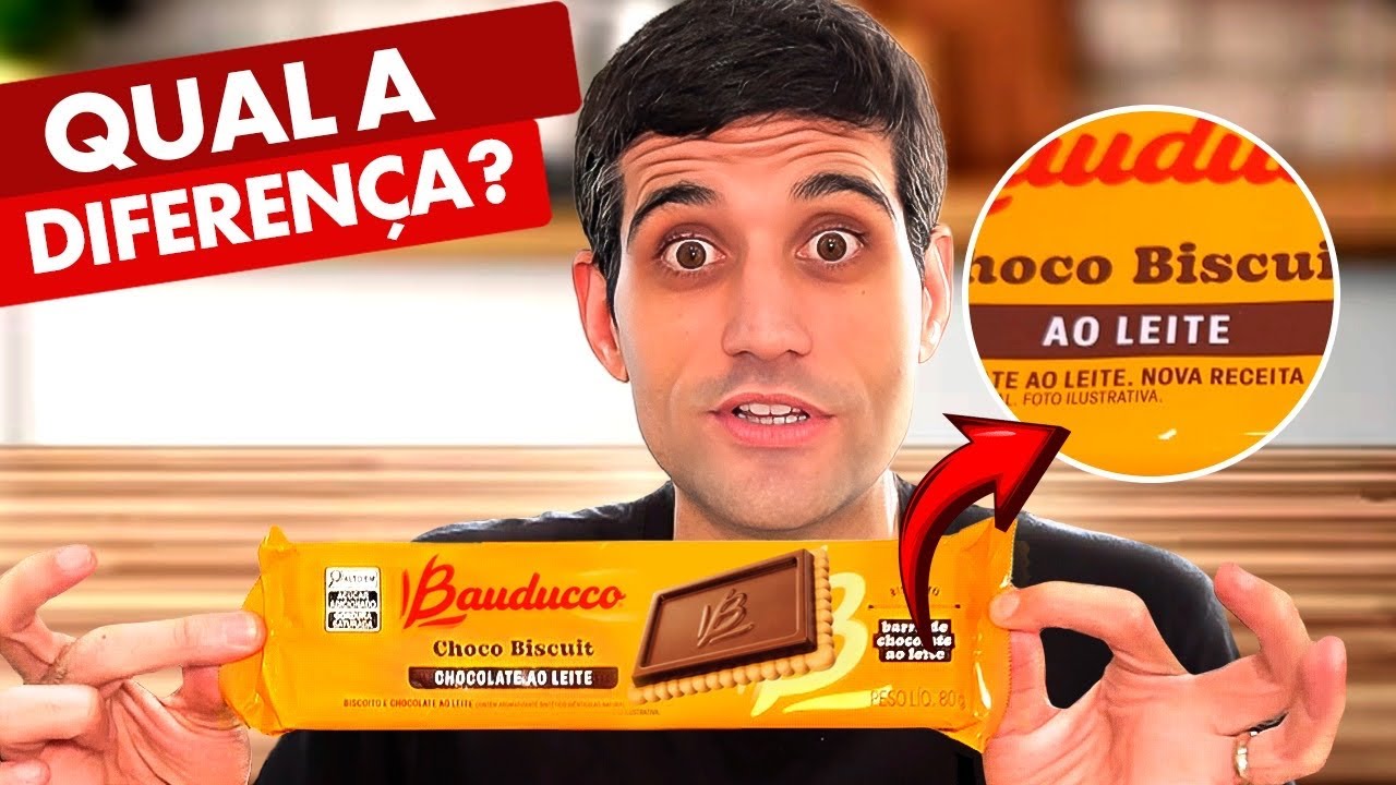 O que você não sabia sobre o NOVO CHOCO BISCUIT da Bauducco - YouTube