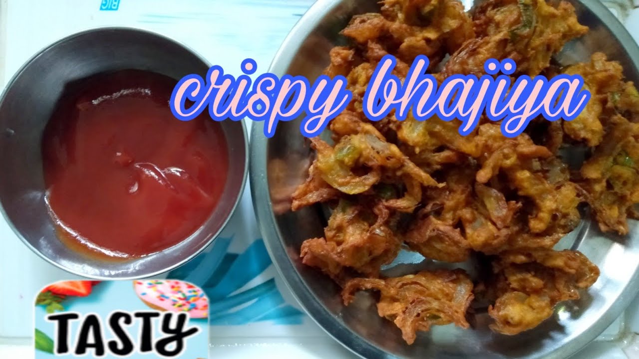 How to make crispy bhajiya recipe, how to make bhajiya , crispy pakora ...