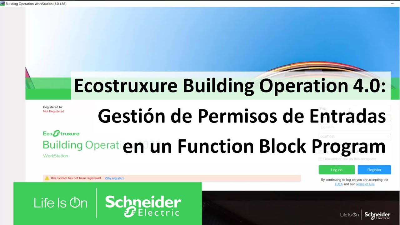 Ecostruxure Building Operation 4.0: Gestión de permisos de entradas en ...