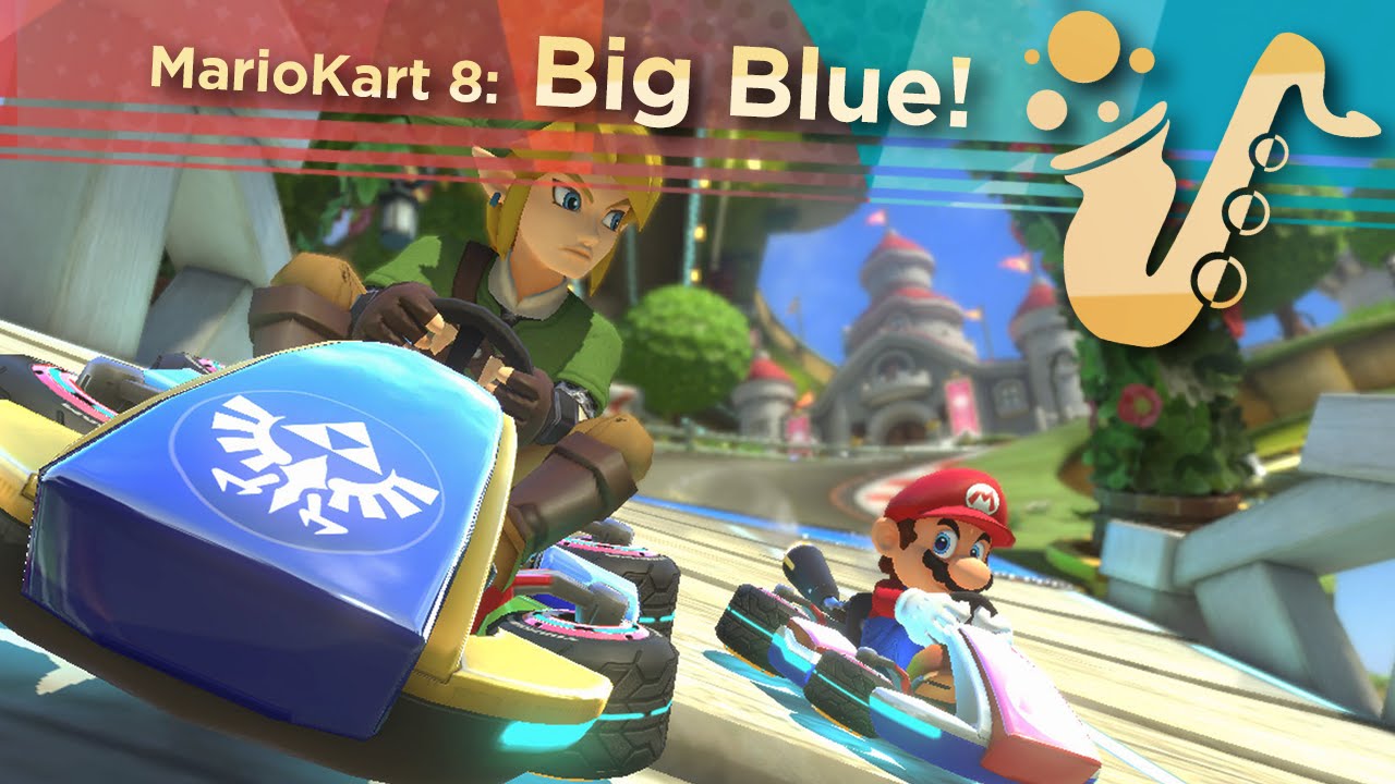 Big Blue (From "F-Zero" and ftd. in "Mario Kart 8") Alto Saxophone Game ...