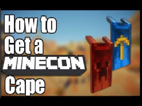 How to get a Minecon Free Capes ? - Tutorial - YouTube