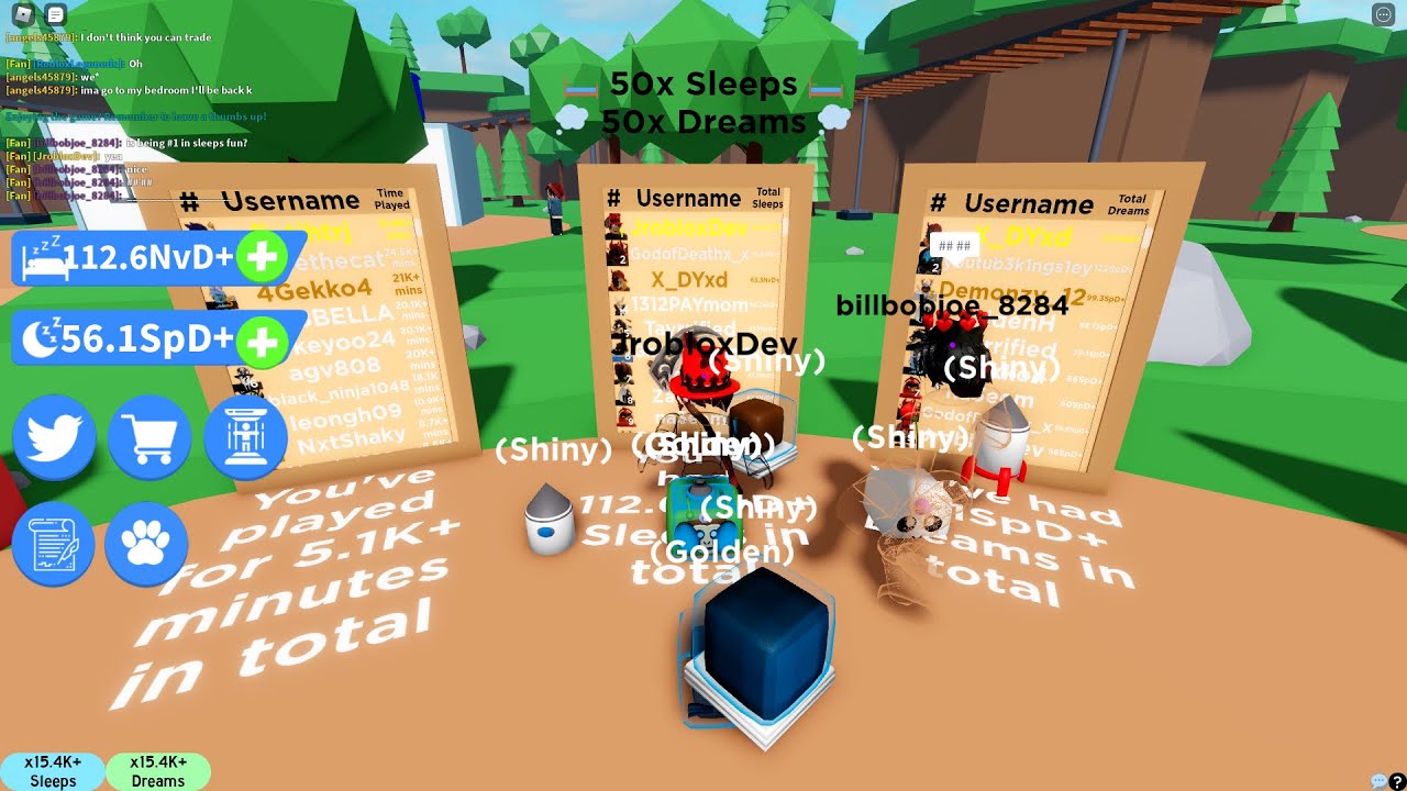 I Got On ALL Leaderboards In Sleeping Simulator! (Roblox) - YouTube