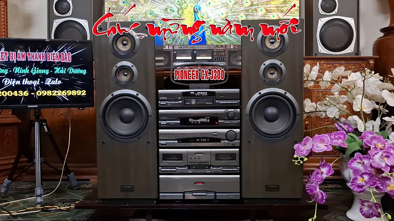 Tri ân, giảm giá sâu nhân dịp đón tết cổ truyền. dàn khủng PIONEER CX-J300. Full chức năng. CMNM ...