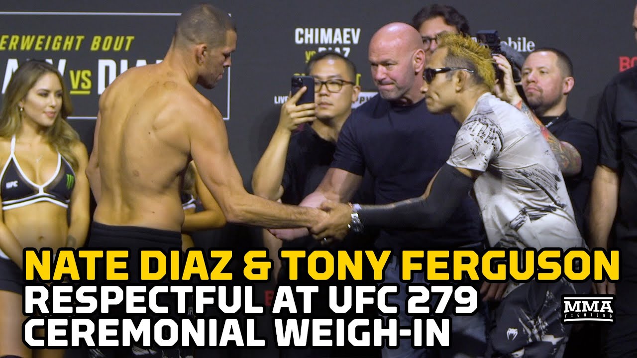 Nate Diaz Takes Shot at Khamzat Chimaev After Tony Ferguson UFC 279 ...