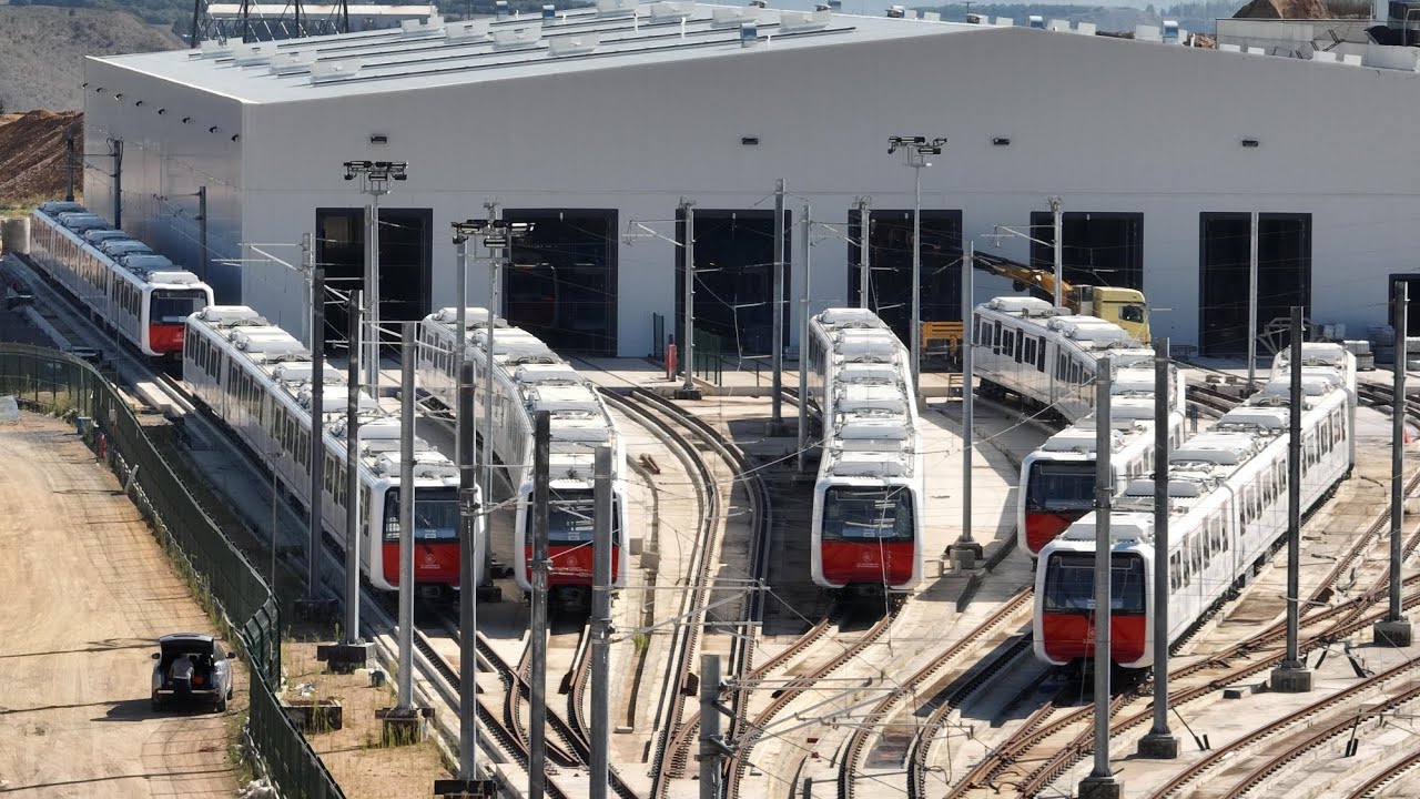 Gebze Darica Metro Hattı Eylül 2024 Durumları - YouTube