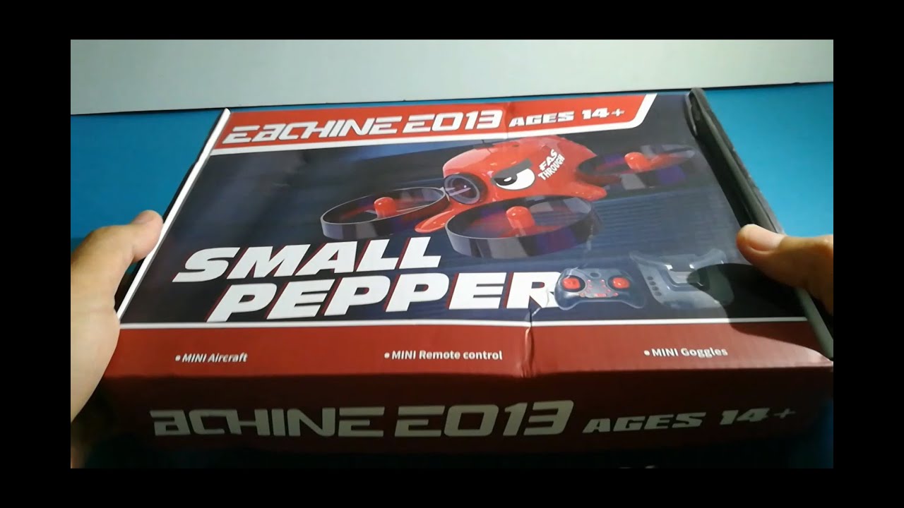 Unboxing Eachine E013 Small Pepper FPV Racing drone for beginner and ...