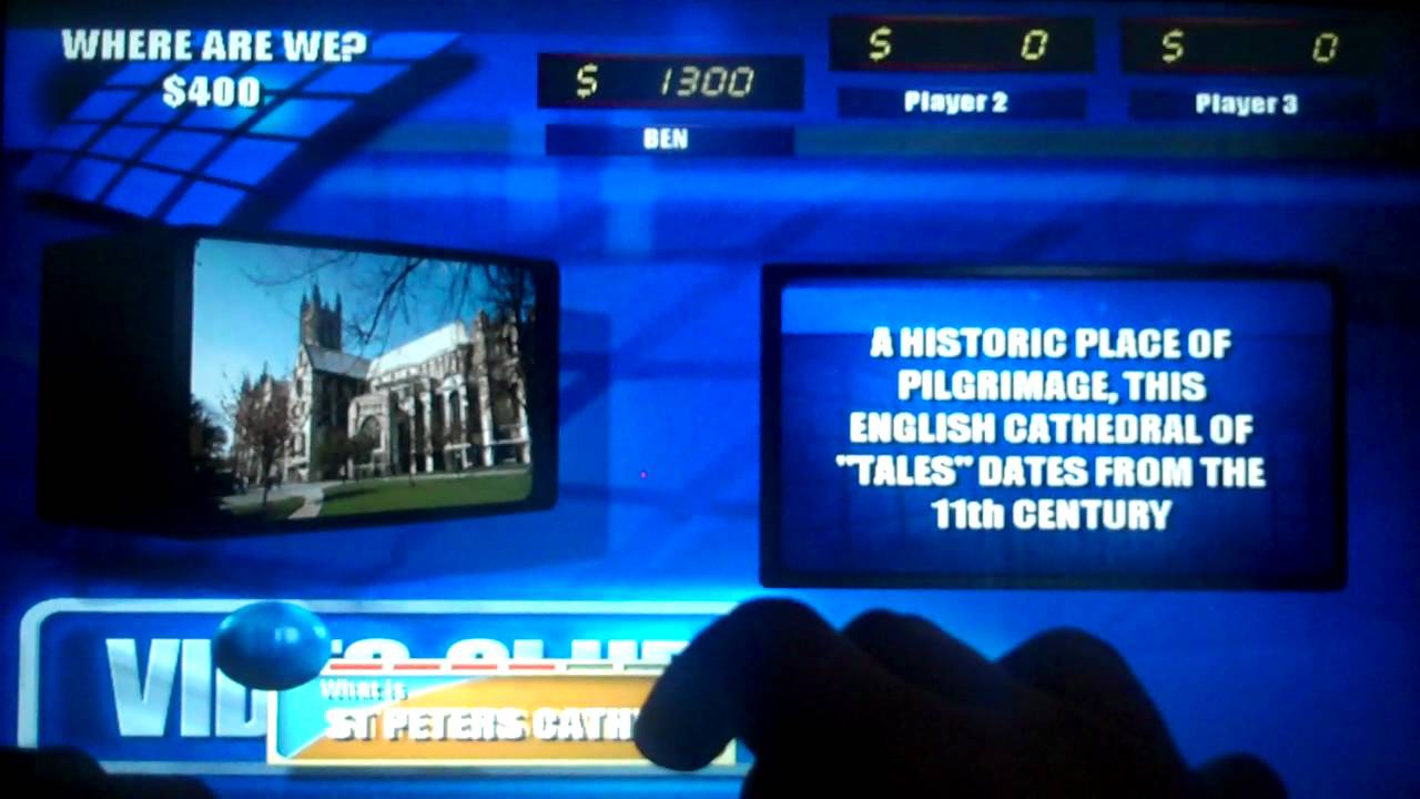 Jeopardy 2nd Edition PC Game 2 Part 1 - YouTube