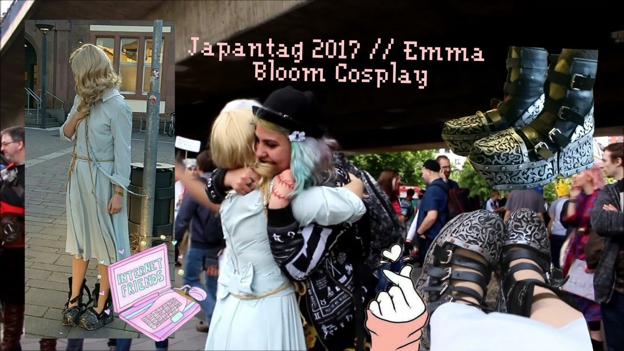 Japantag 2017🍙🍱 // Emma Bloom Cosplay #staypeculiar - YouTube