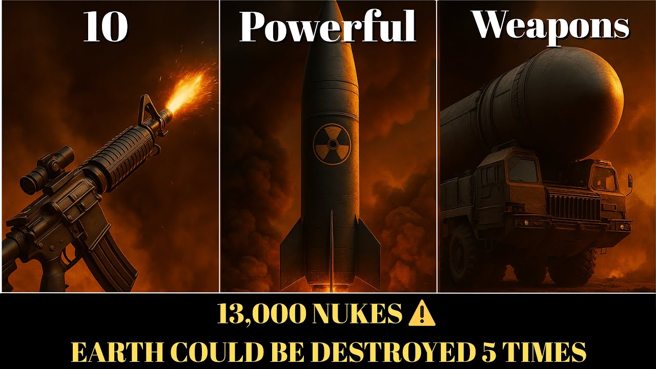 10 Most Powerful Weapons in the World – From Tsar Bomba to Nuclear ...