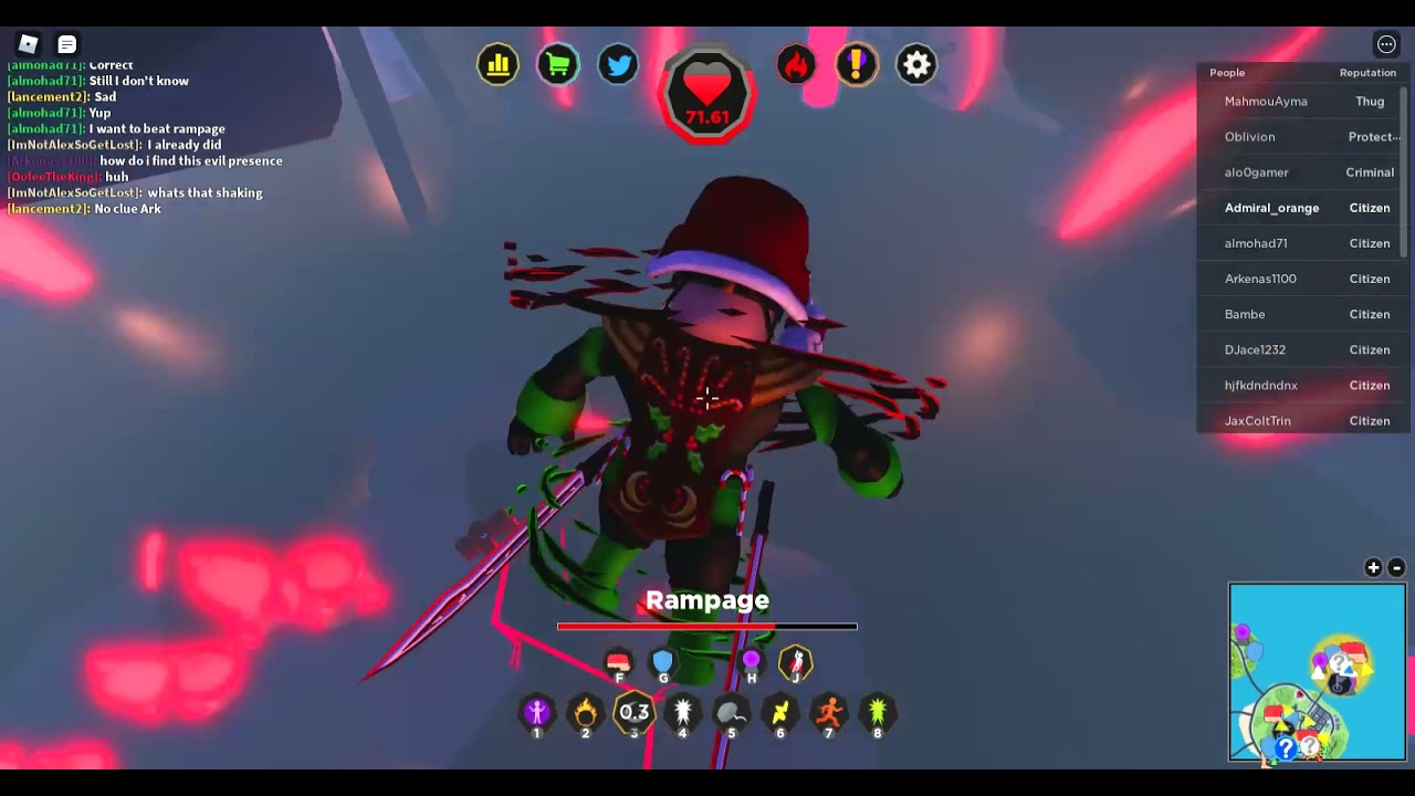 I beat rampage in 1 attempt Roblox Power simulator 2 - YouTube