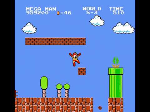 Let's Play Super Mario Bros Crossover Part 48- Mega Man World 8 - YouTube
