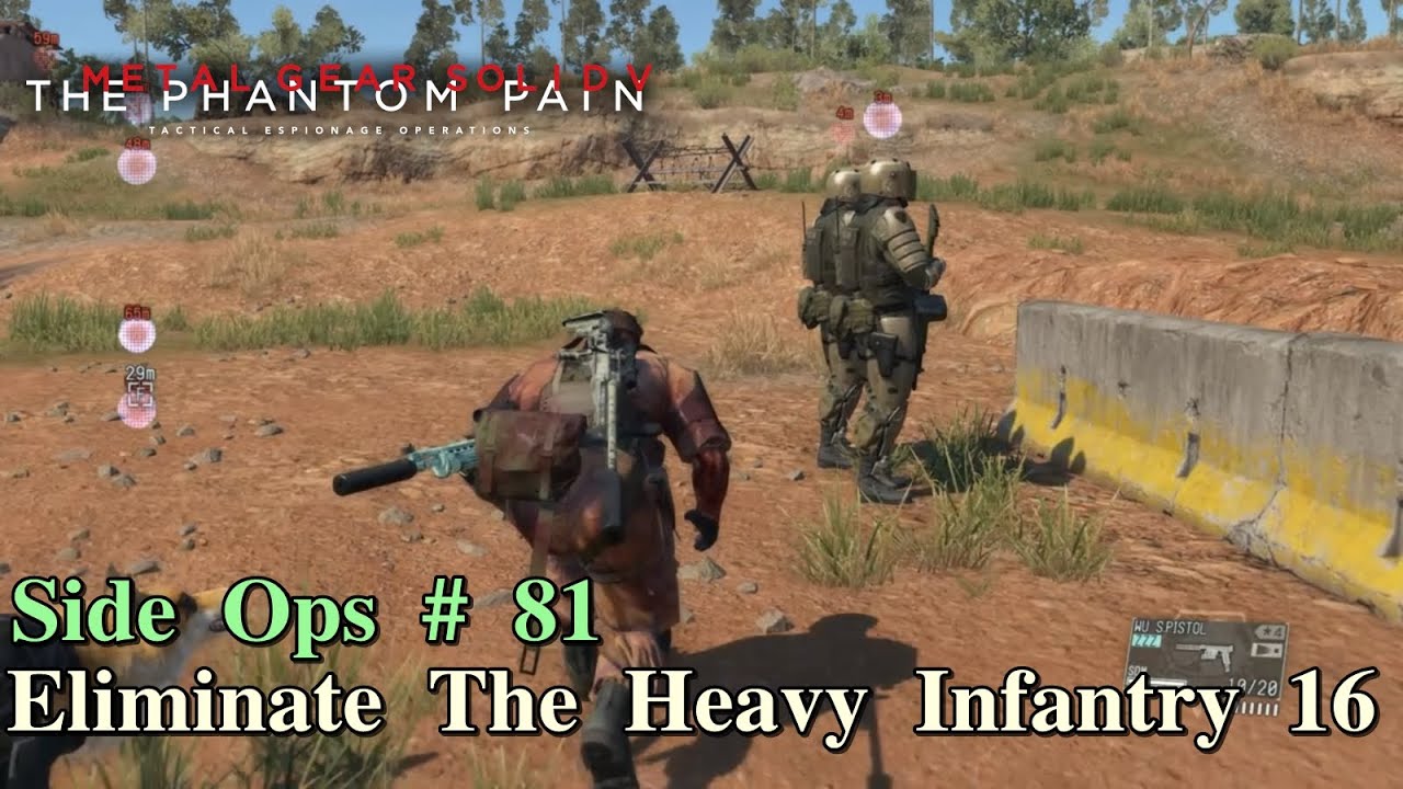 Metal Gear Solid V: The Phantom Pain ★ Side Ops # 81: Eliminate The ...